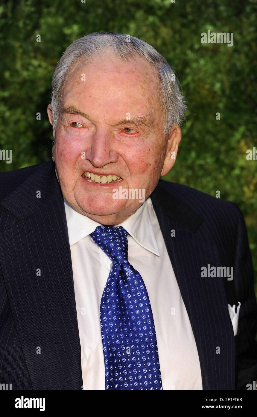 David rockefeller christies hi-res stock photography and images - Alamy