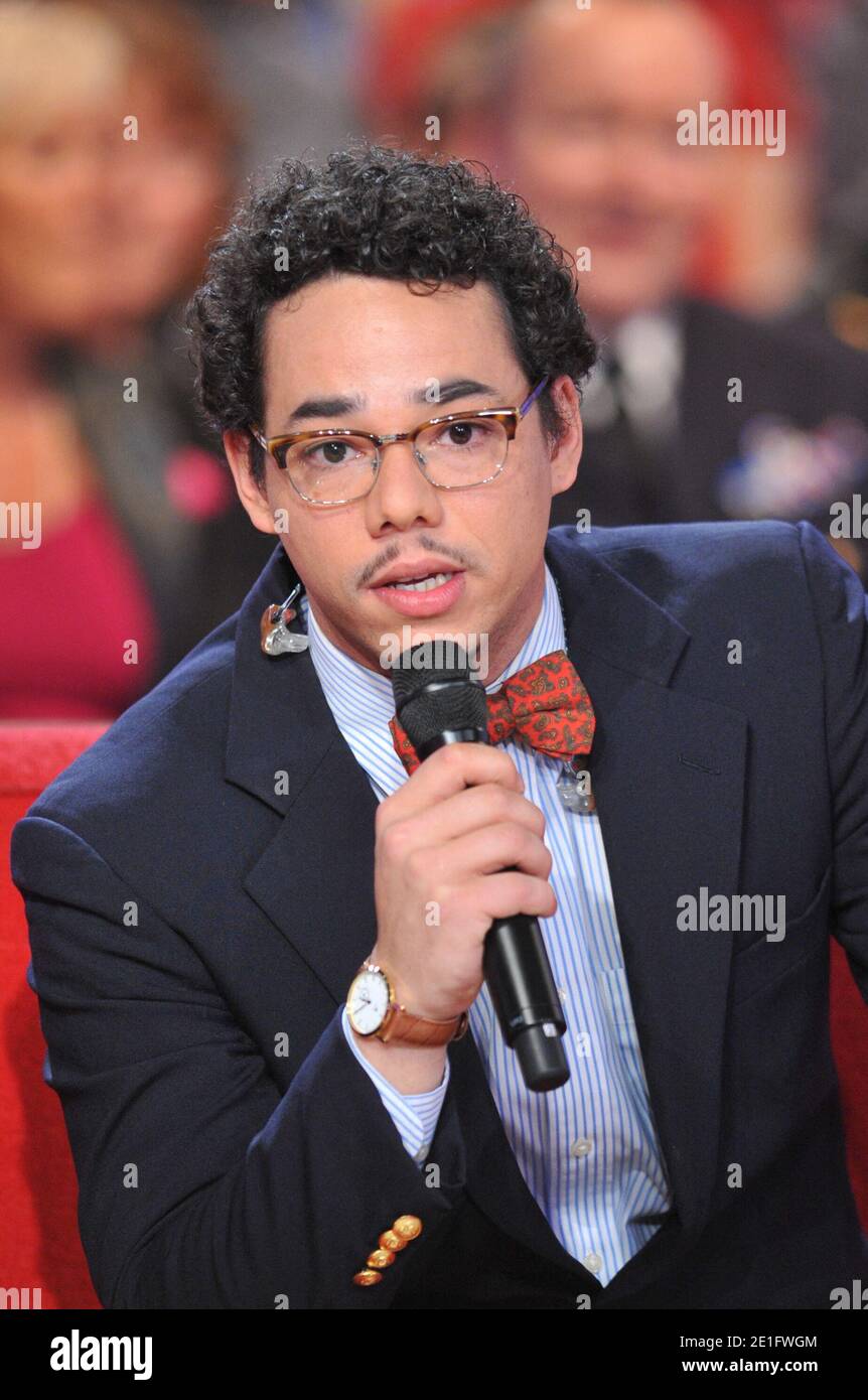 Ben l’Oncle Soul at the taping of Vivement Dimanche on March 16, 2011 ...