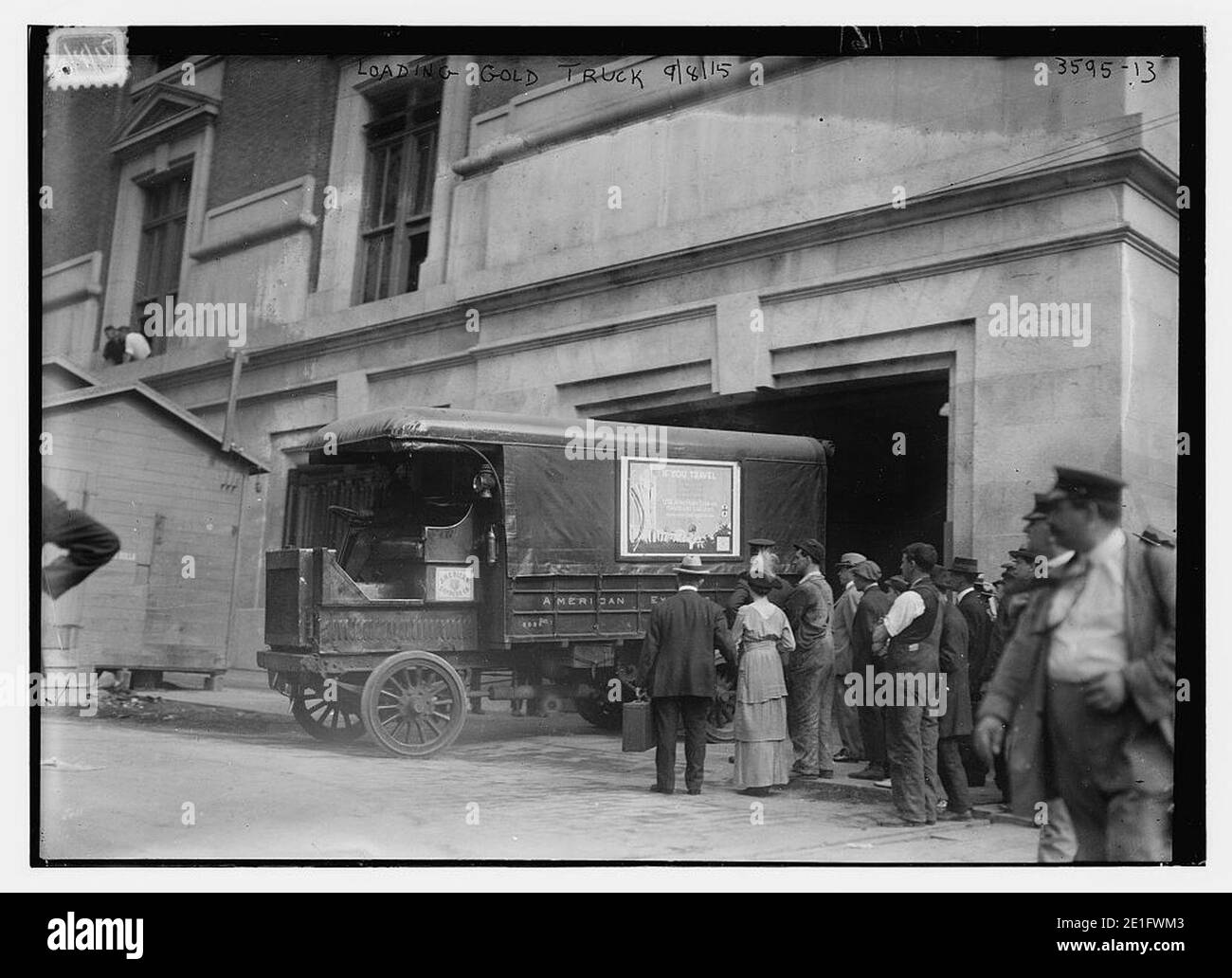 Loading gold truck, 9-8-15 Stock Photo - Alamy