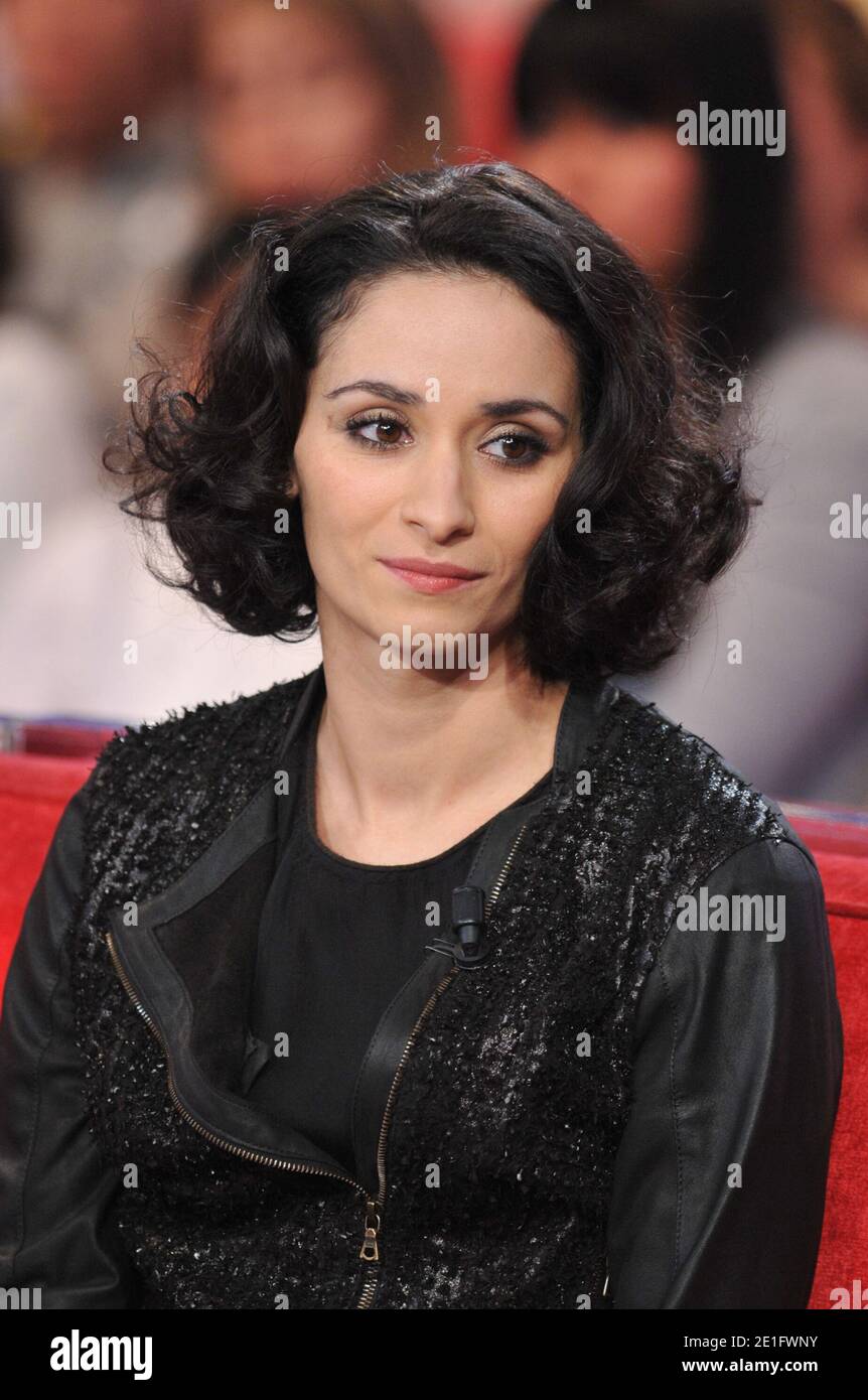 Rachida Brakni at the taping of Vivement Dimanche on February 23, 2011 ...
