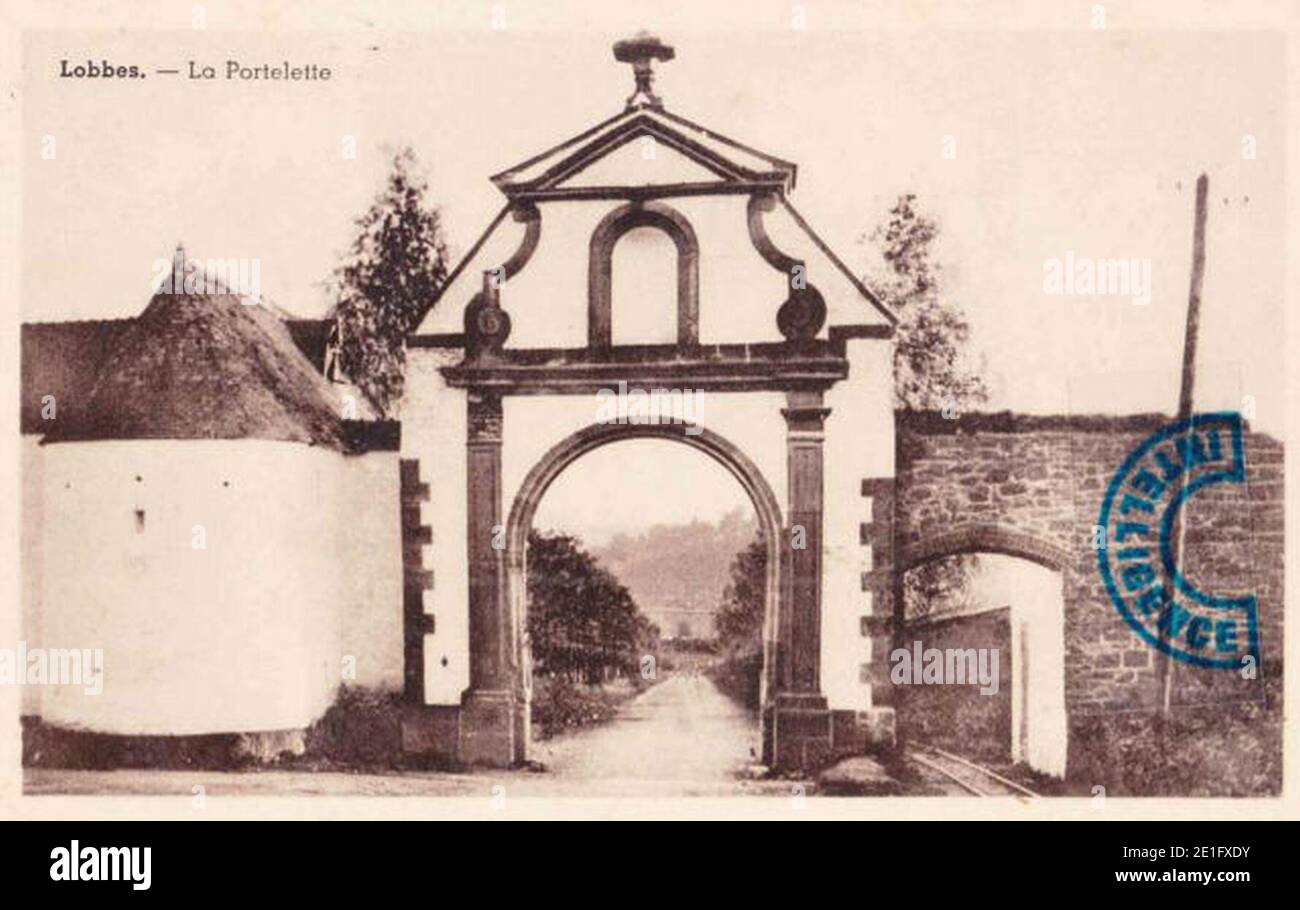 Lobbes - La Portelette Stock Photo - Alamy