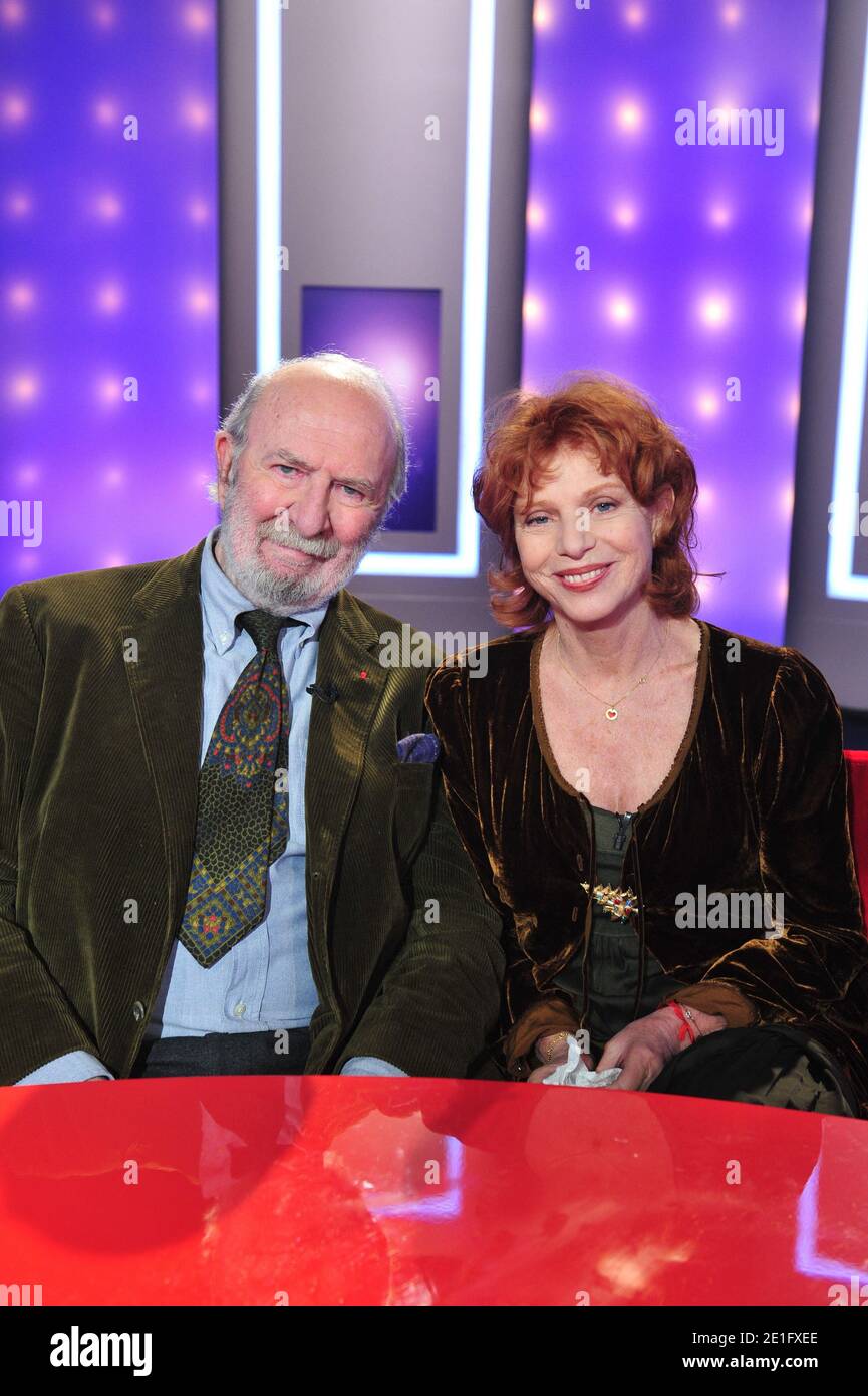 Jean-Pierre Marielle et sa femme Agathe Natanson lors de l ...