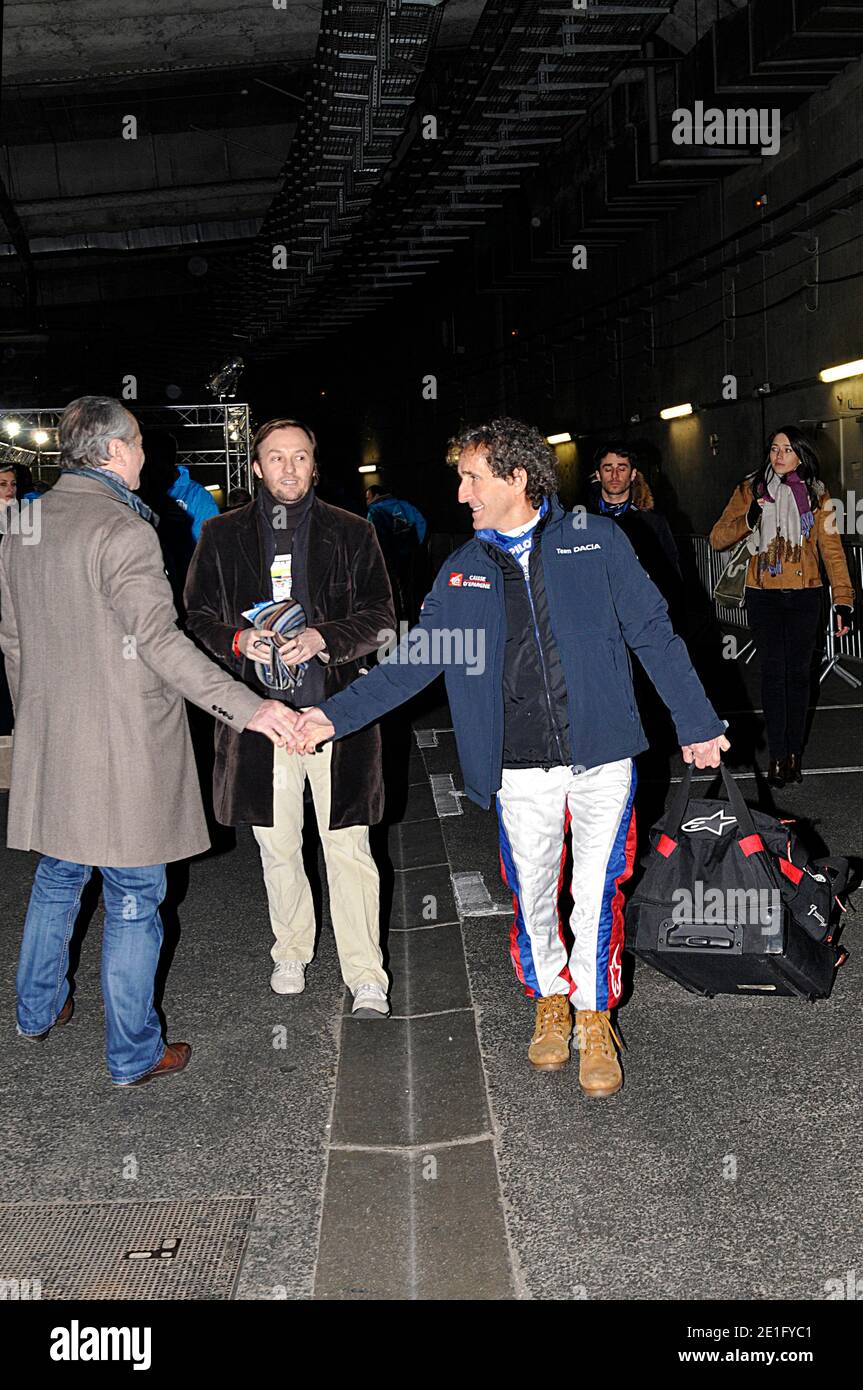 Alain Prost during the Andros Trophy Final held at Stade de France in ...