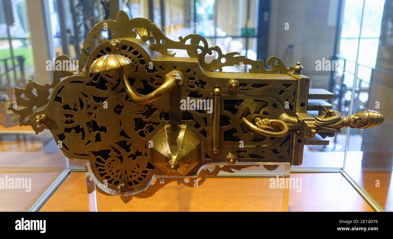 Lock, Germany, c. 1600, iron Stock Photo - Alamy