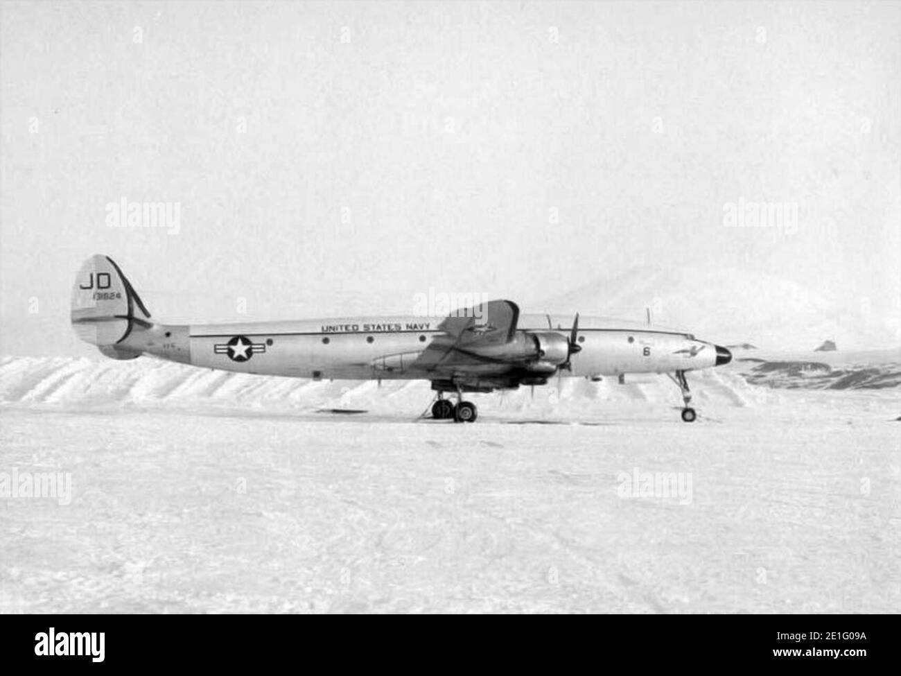 Lockheed C-121J Antarctica 1964 Stock Photo - Alamy