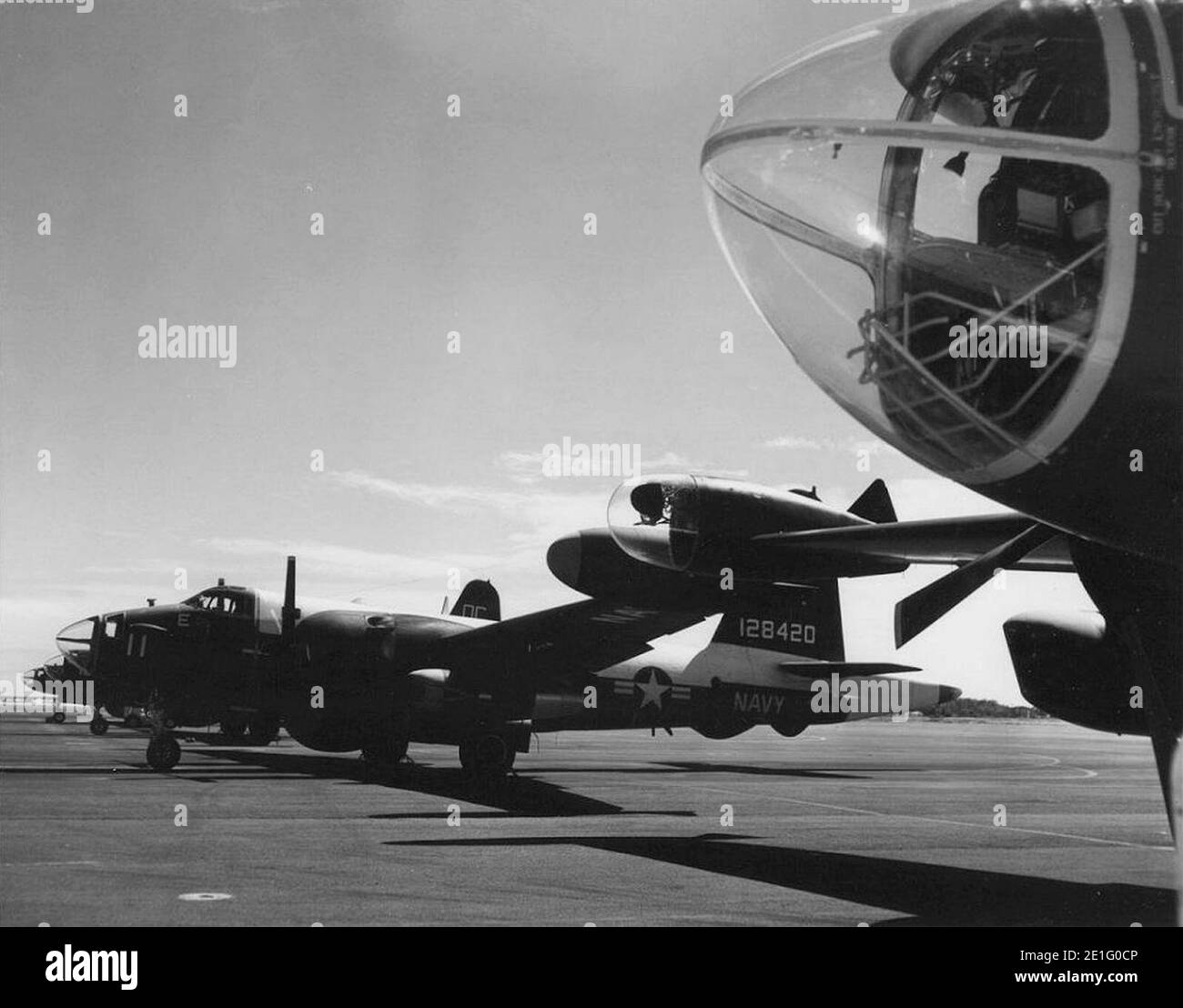 Lockheed P2V-5F Neptunes of VP-28 c1960 Stock Photo - Alamy