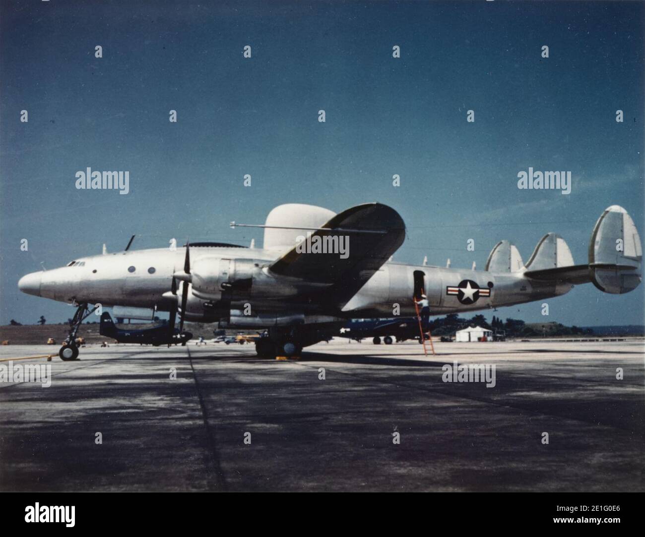 Lockheed PO-1W at Naval Air Station Patuxent River, circa in the early ...