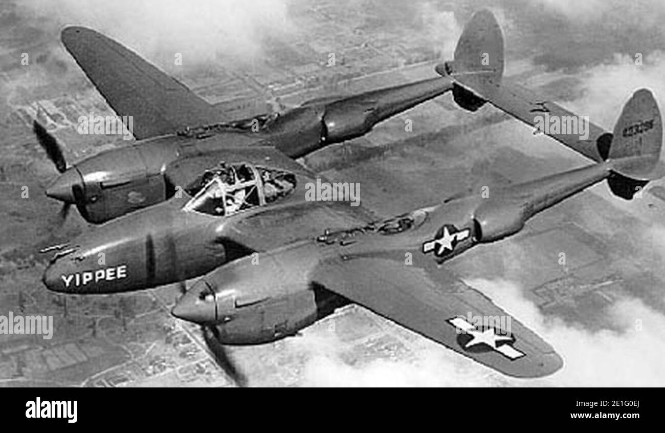 Lockheed p 38j hi-res stock photography and images - Alamy