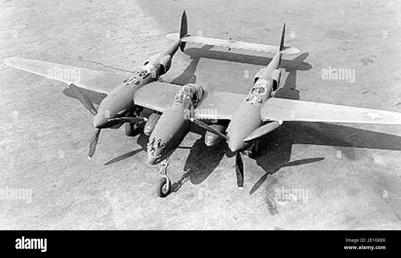 Lockheed P-38G 061018 Stock Photo - Alamy