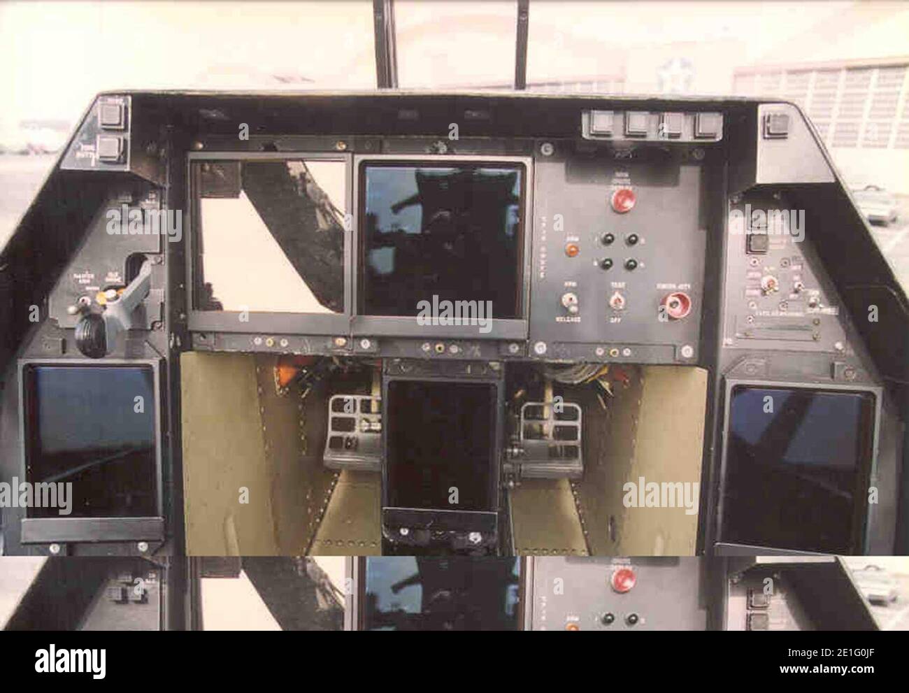 Lockheed-Boeing-General Dynamics YF-22 Raptor cockpit 3 USAF Stock ...