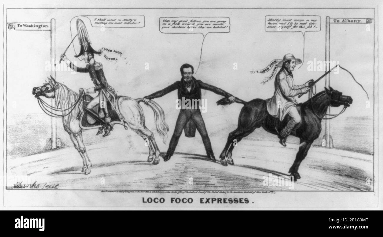 Loco Foco expresses Stock Photo - Alamy