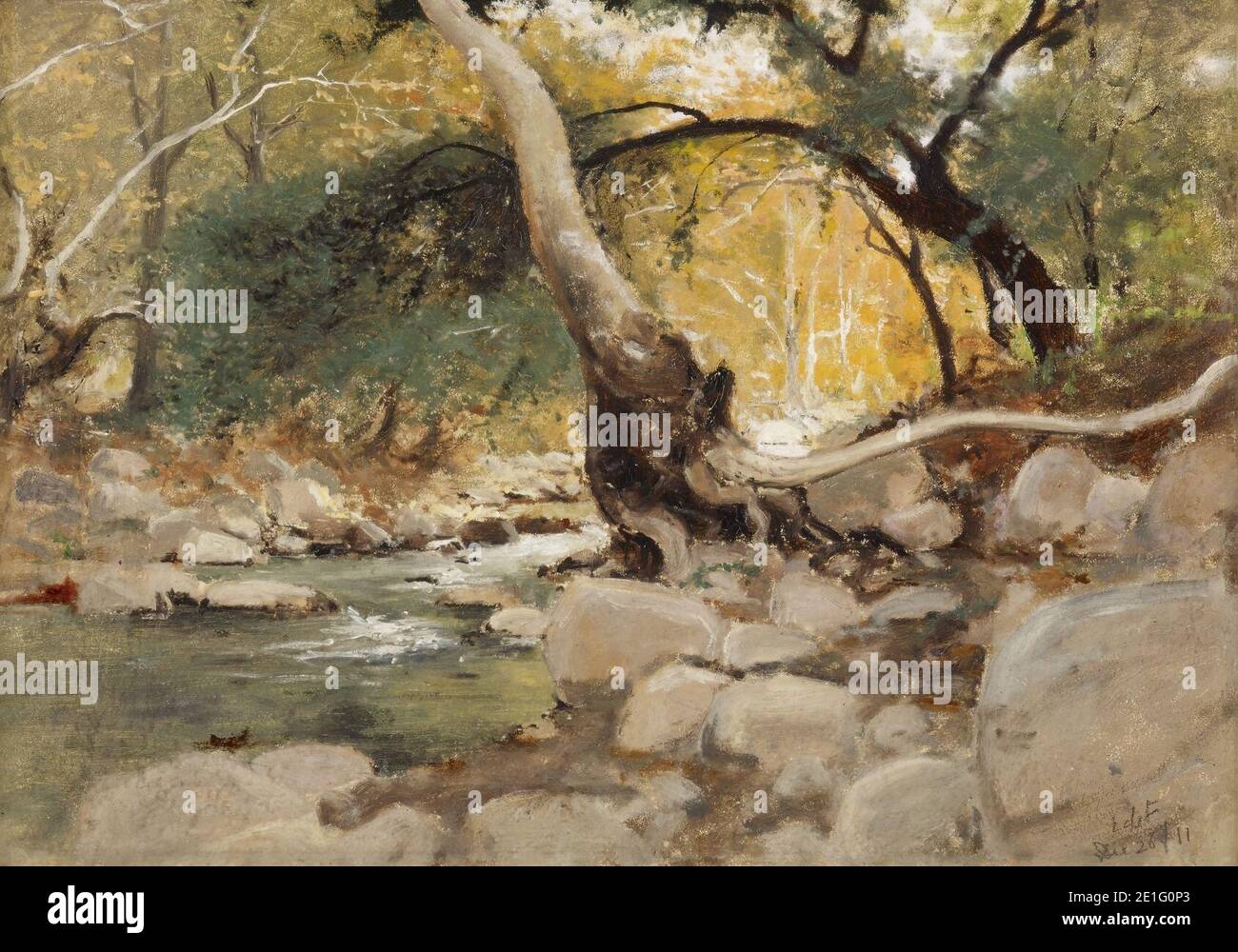 Lockwood de Forest - Mission Canyon, Santa Barbara Stock Photo - Alamy