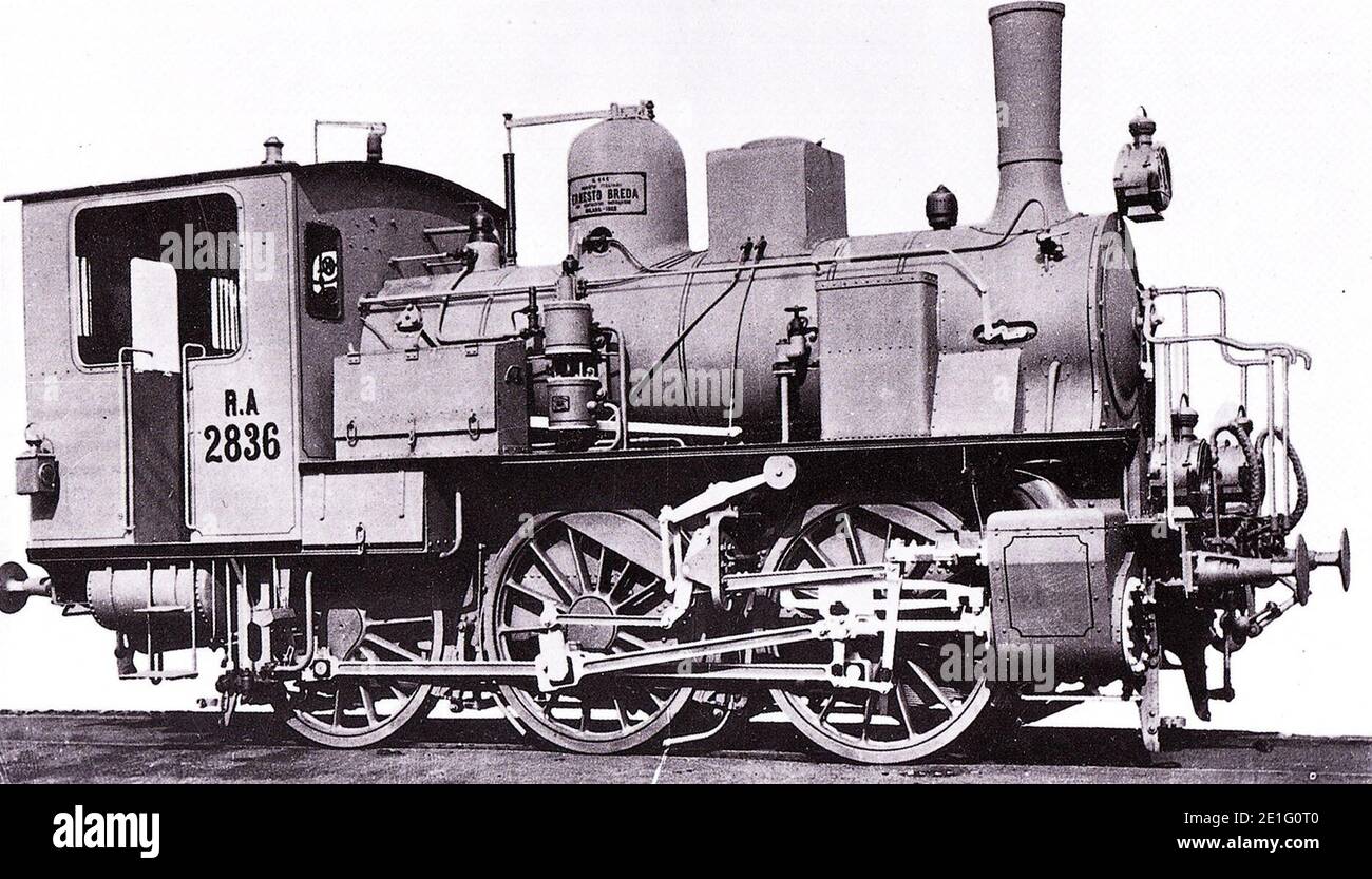 Locomotiva RA 2836 Stock Photo - Alamy
