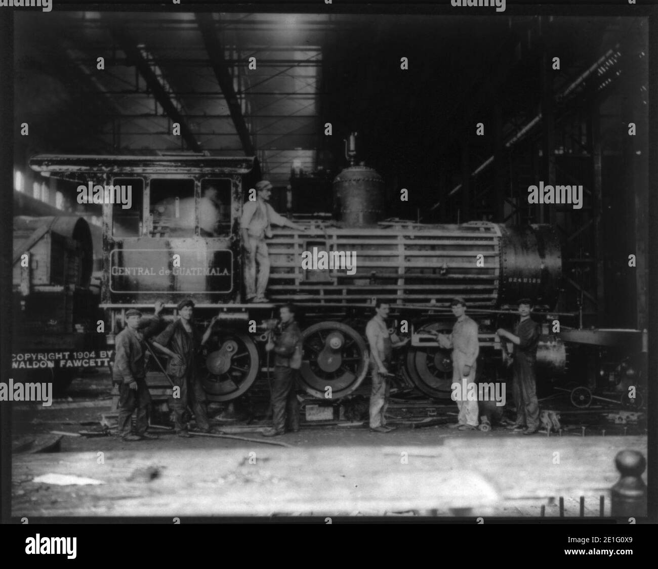 Locomotive building -2 Stock Photo - Alamy
