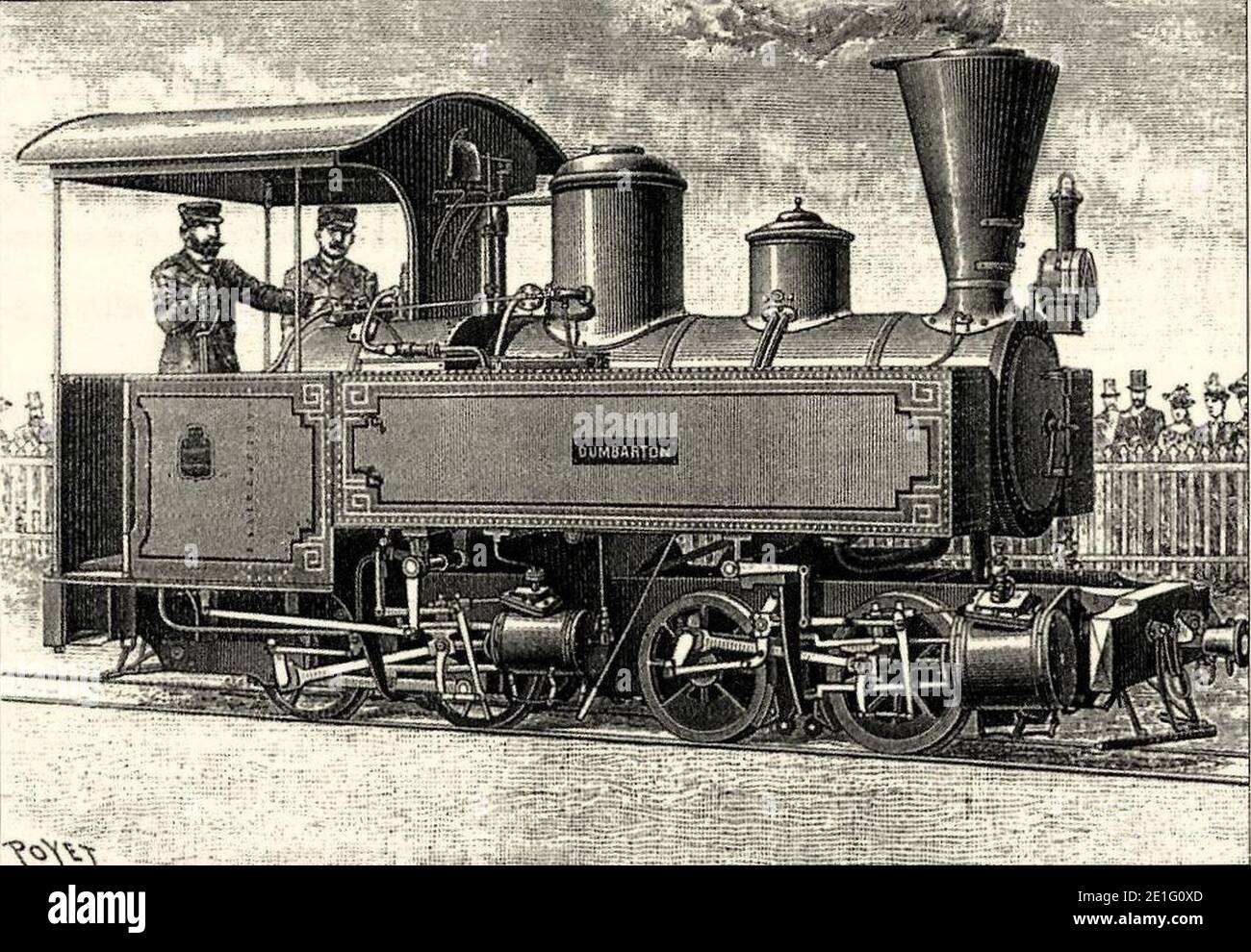Locomotive Decauville, type Mallet 020+020T de 1889 Stock Photo - Alamy