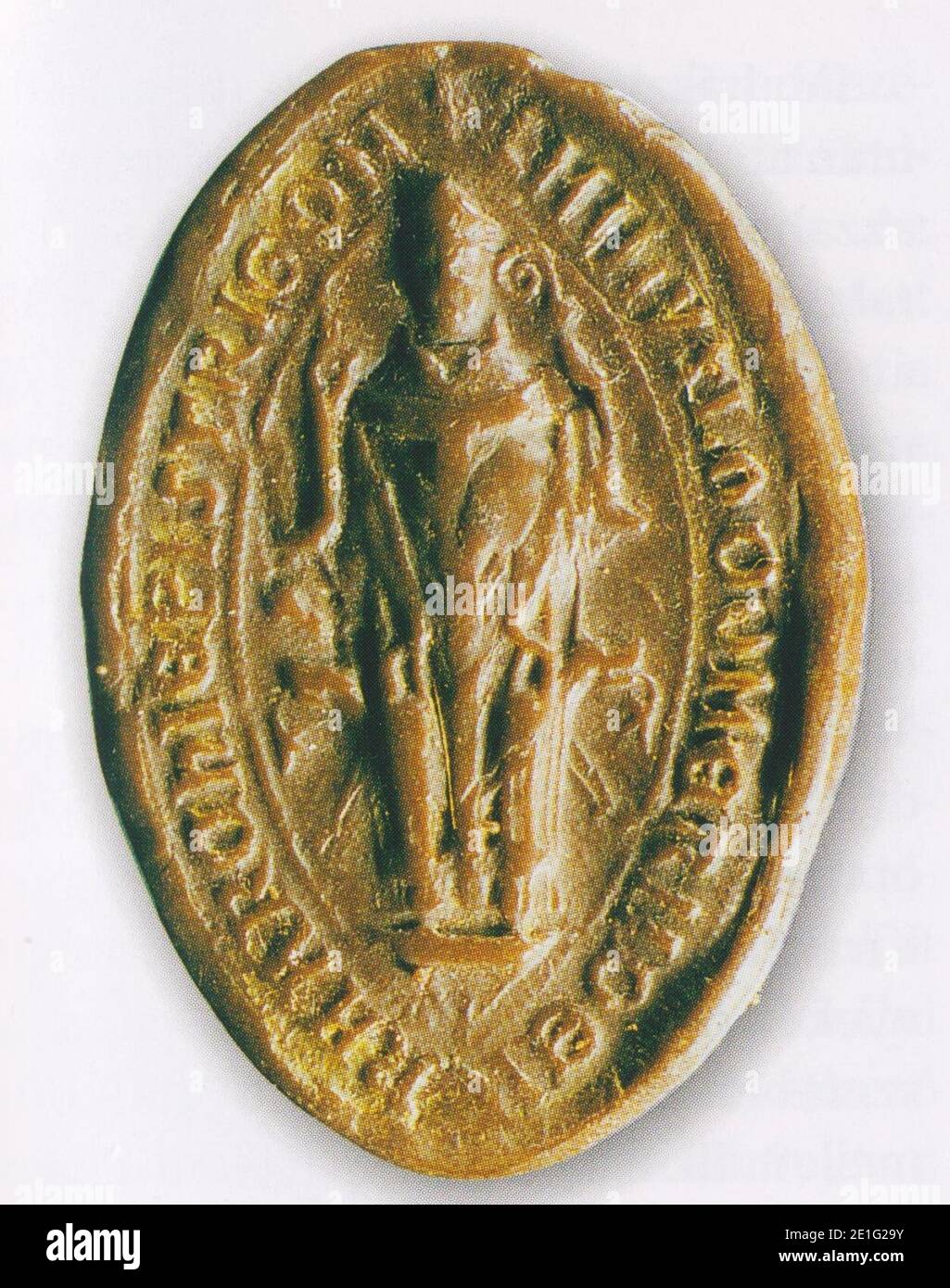 Lodomér érsek pecsét Stock Photo - Alamy