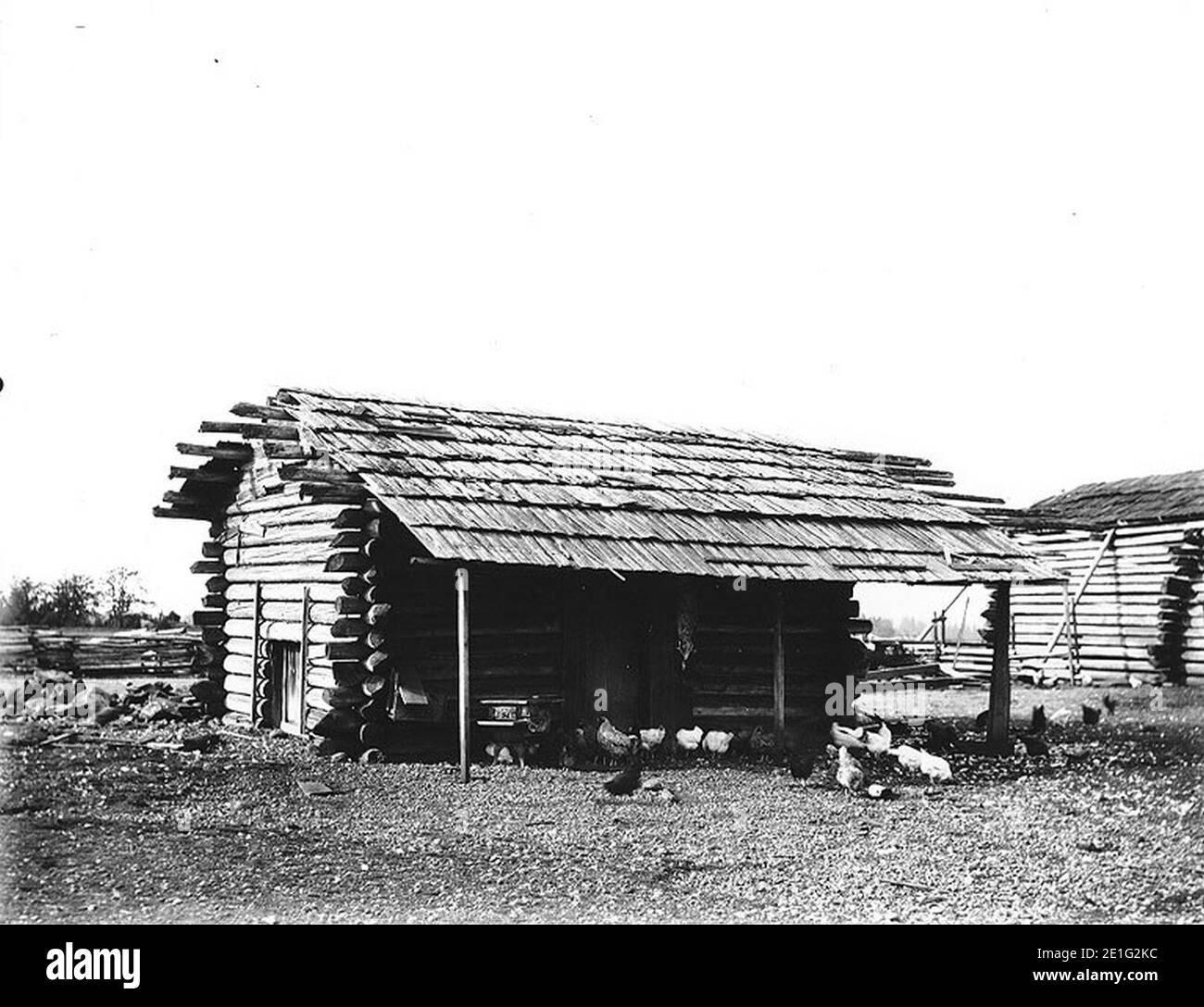 Historical chicken coop hi-res stock photography and images - Alamy