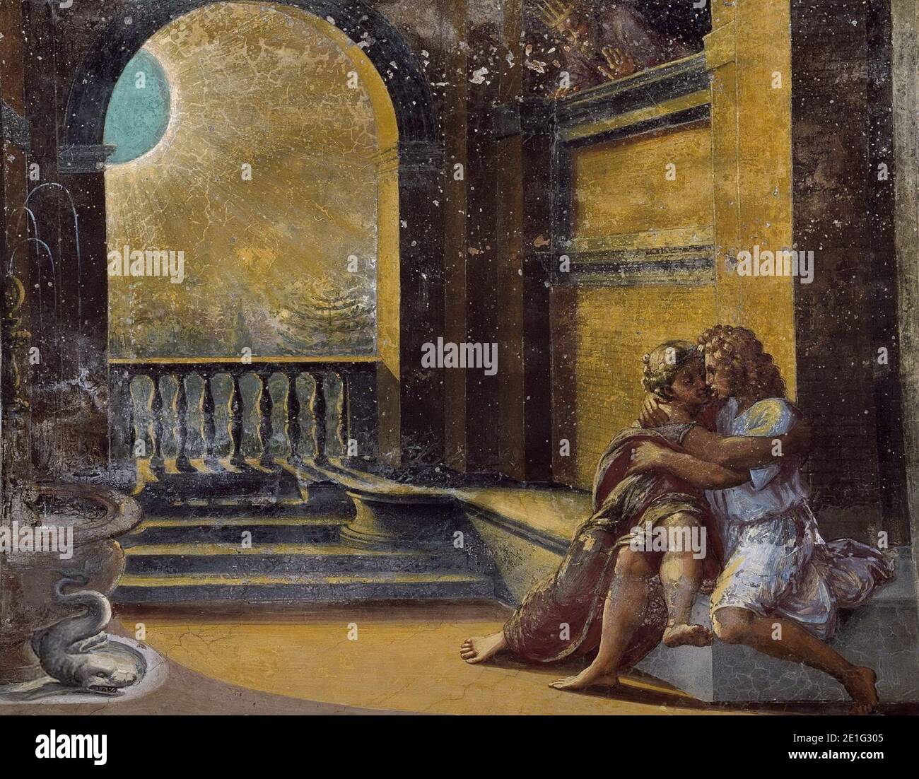 Loggia di raffaello 07 Stock Photo - Alamy