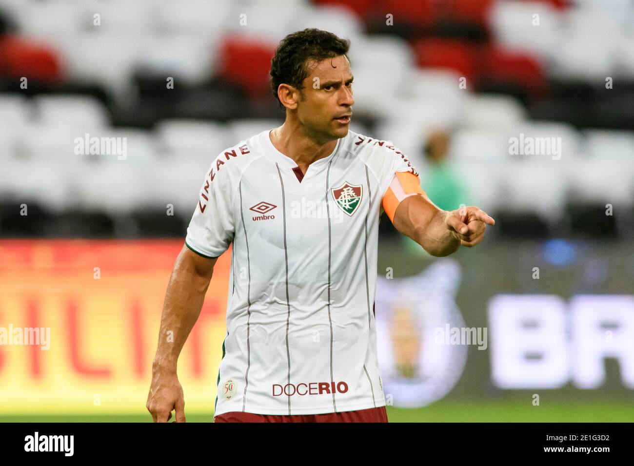Rio De Janeiro, Brazil. 06th Jan, 2021. Fred during Flamengo x ...