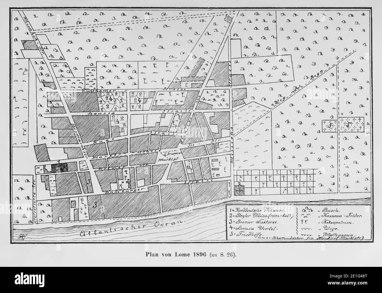 1896 map Black and White Stock Photos & Images - Alamy