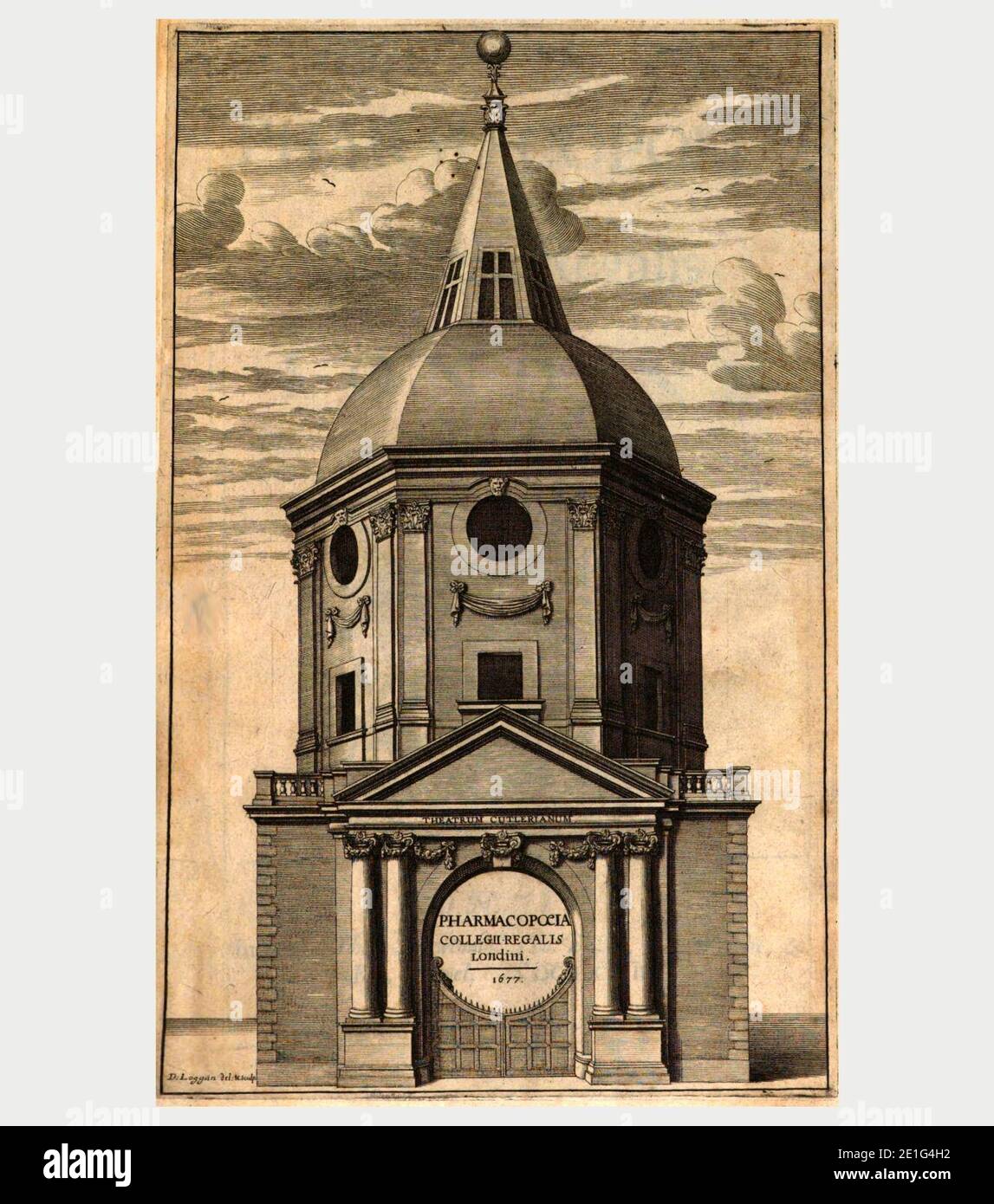 London 1677 a Stock Photo - Alamy