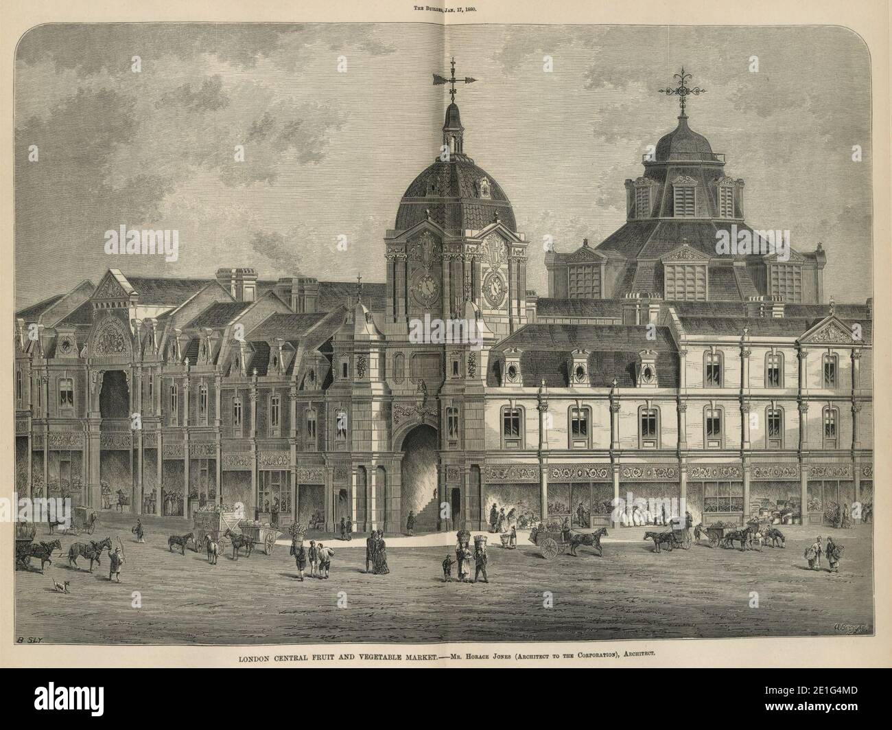 Horace jones architect hi-res stock photography and images - Alamy