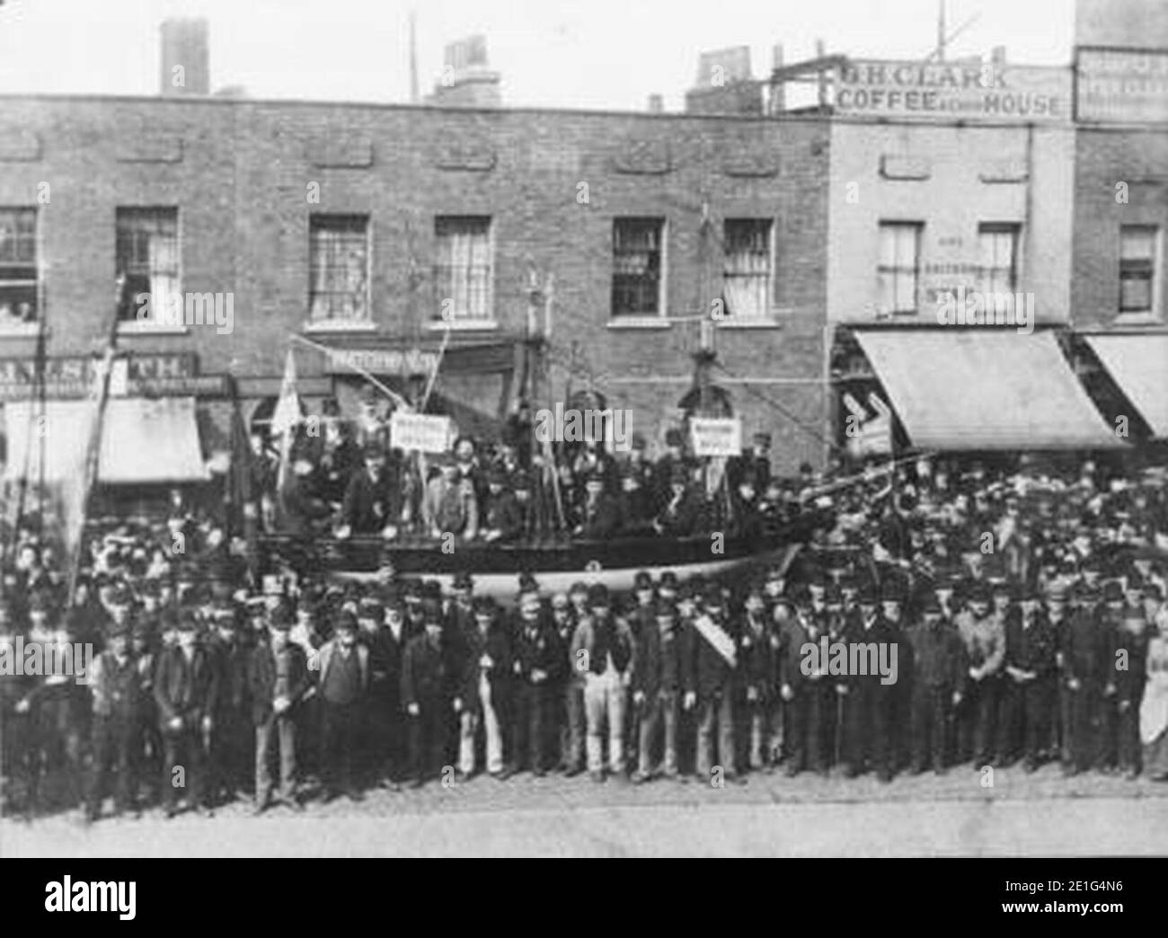 London 1889 Black and White Stock Photos & Images - Alamy