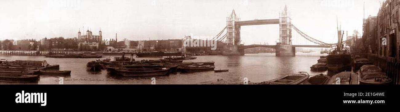 London tower england 1909 Stock Photo - Alamy