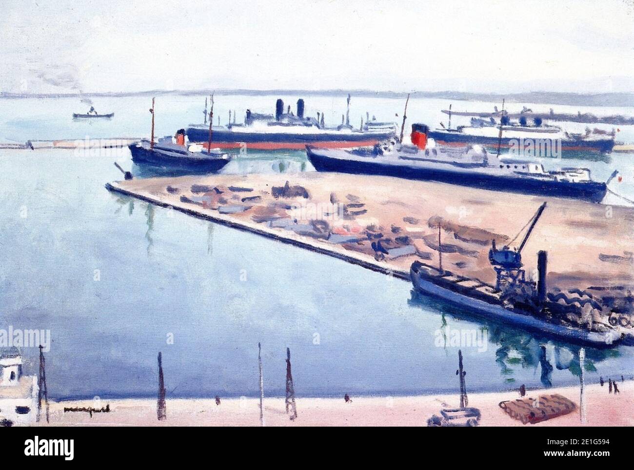 Albert marquet port hi-res stock photography and images - Alamy