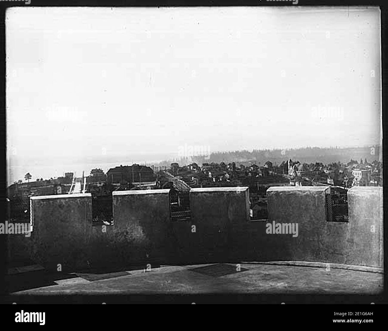 Queen anne architecture Black and White Stock Photos & Images - Alamy