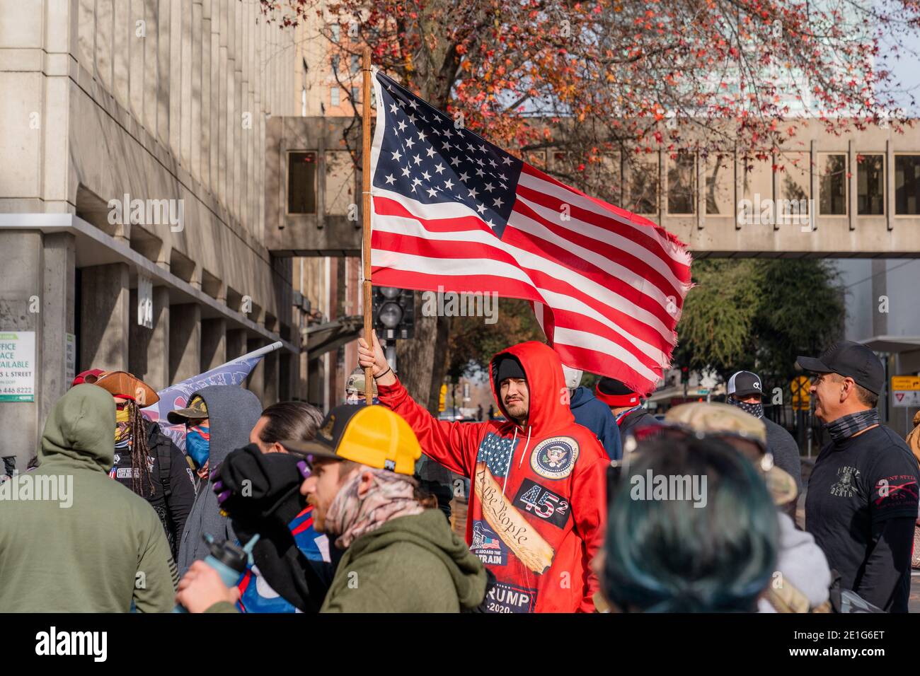 Stop the steal flag hi-res stock photography and images - Alamy
