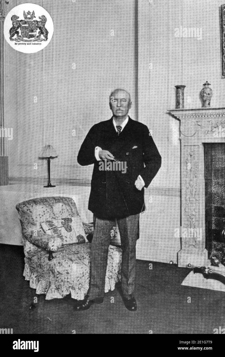 Lord Cromer at Home Stock Photo - Alamy