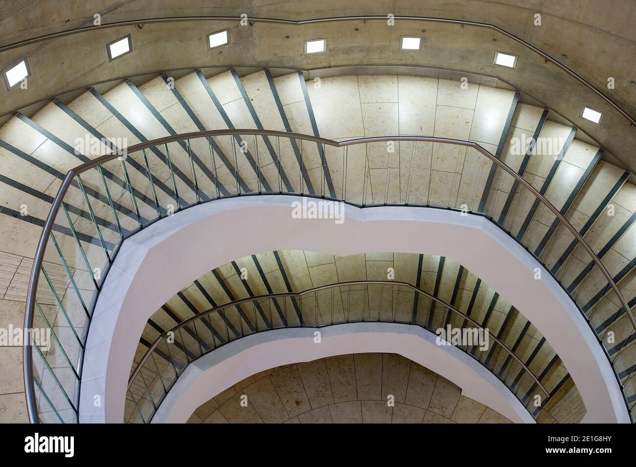 Staircase at Liverpool One car park Stock Photo - Alamy