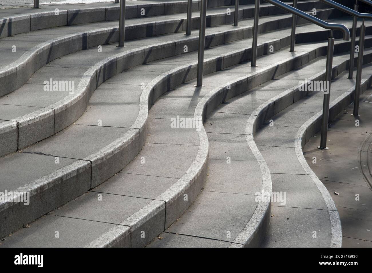 Steps in front of Westfield Shopping Centre, Shepherd's Bush, London ...