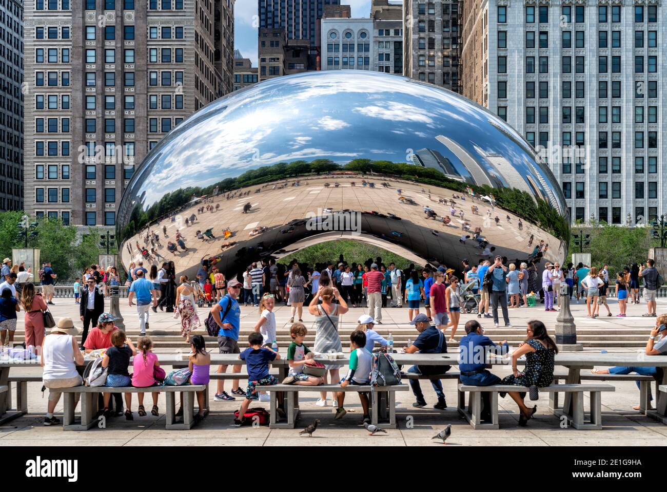 Cloud Gate, Chicago, Illinois, USA. Completed in 2006 Stock Photo - Alamy
