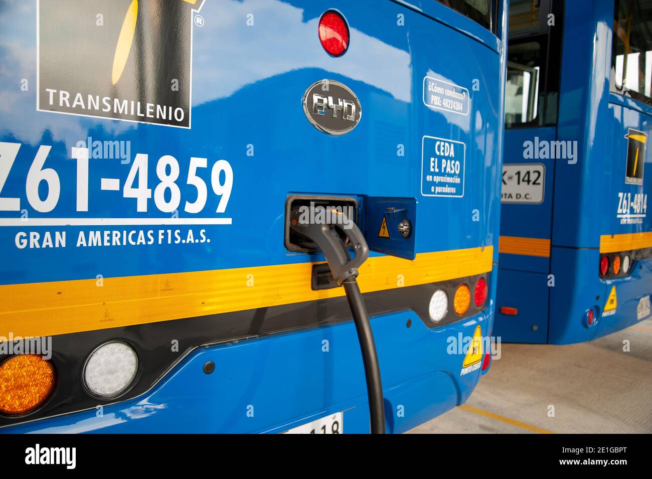 Transmilenio and SITP public transport buses of Bogota bought 596 100% ...