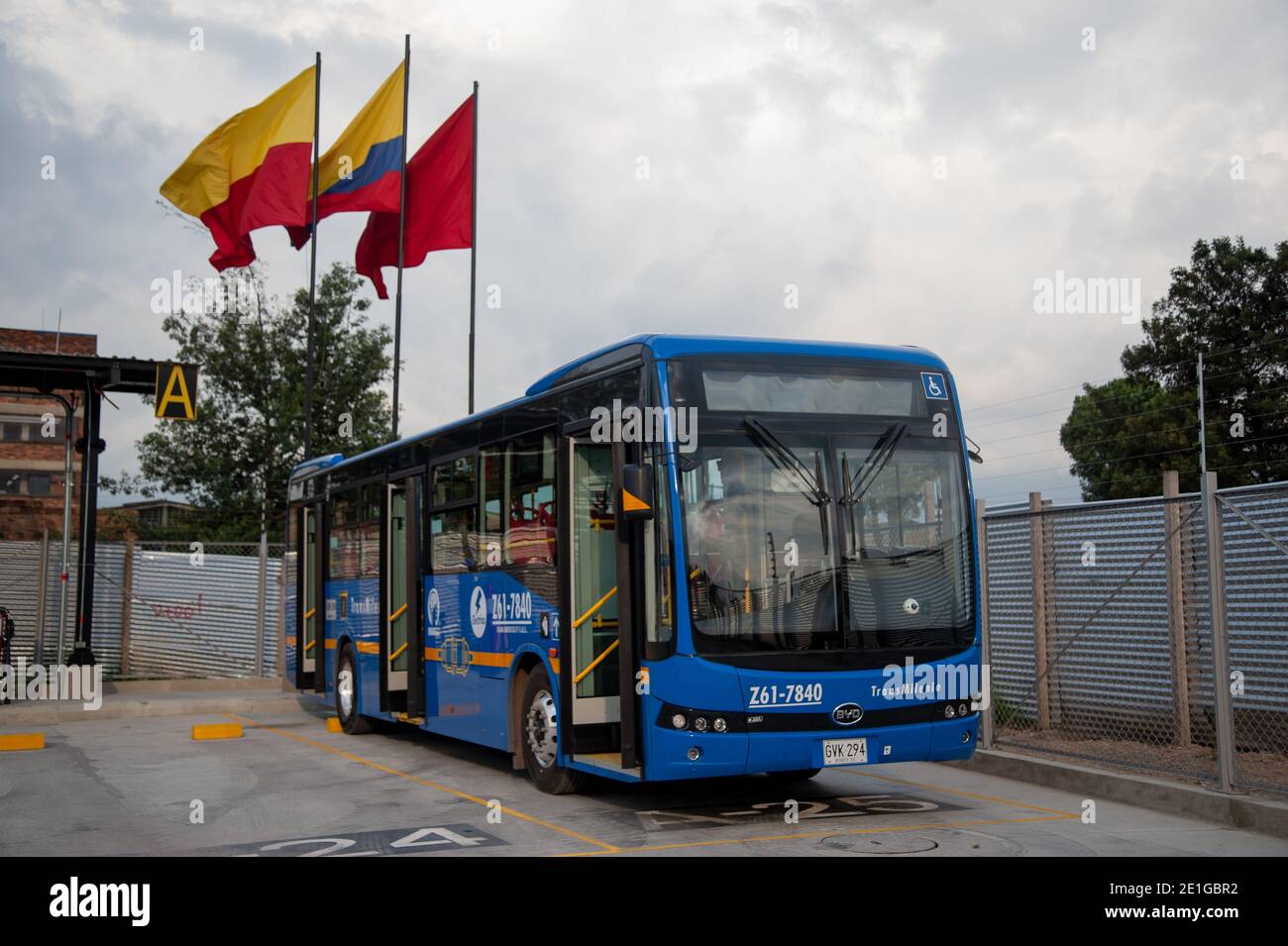 Transmilenio and SITP public transport buses of Bogota bought 596 100% ...