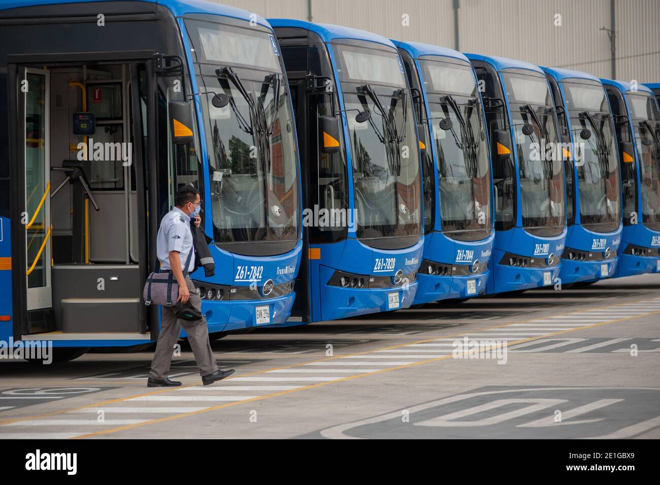 Transmilenio and SITP public transport buses of Bogota bought 596 100% ...
