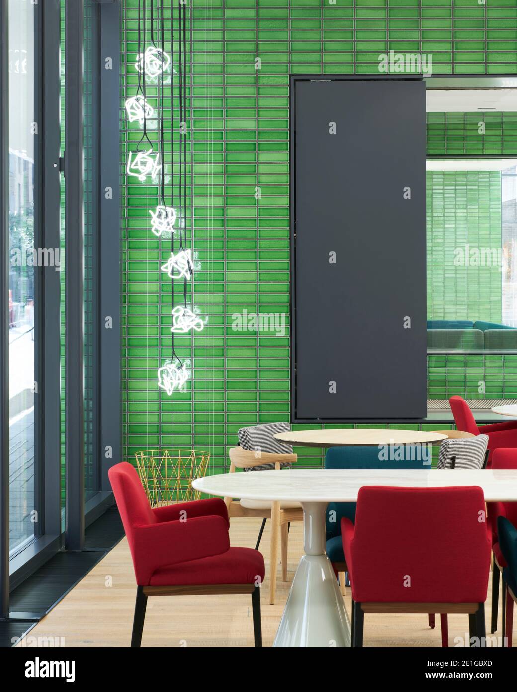 Interior of 160 Old Street, a former Royal Mail building transformed ...