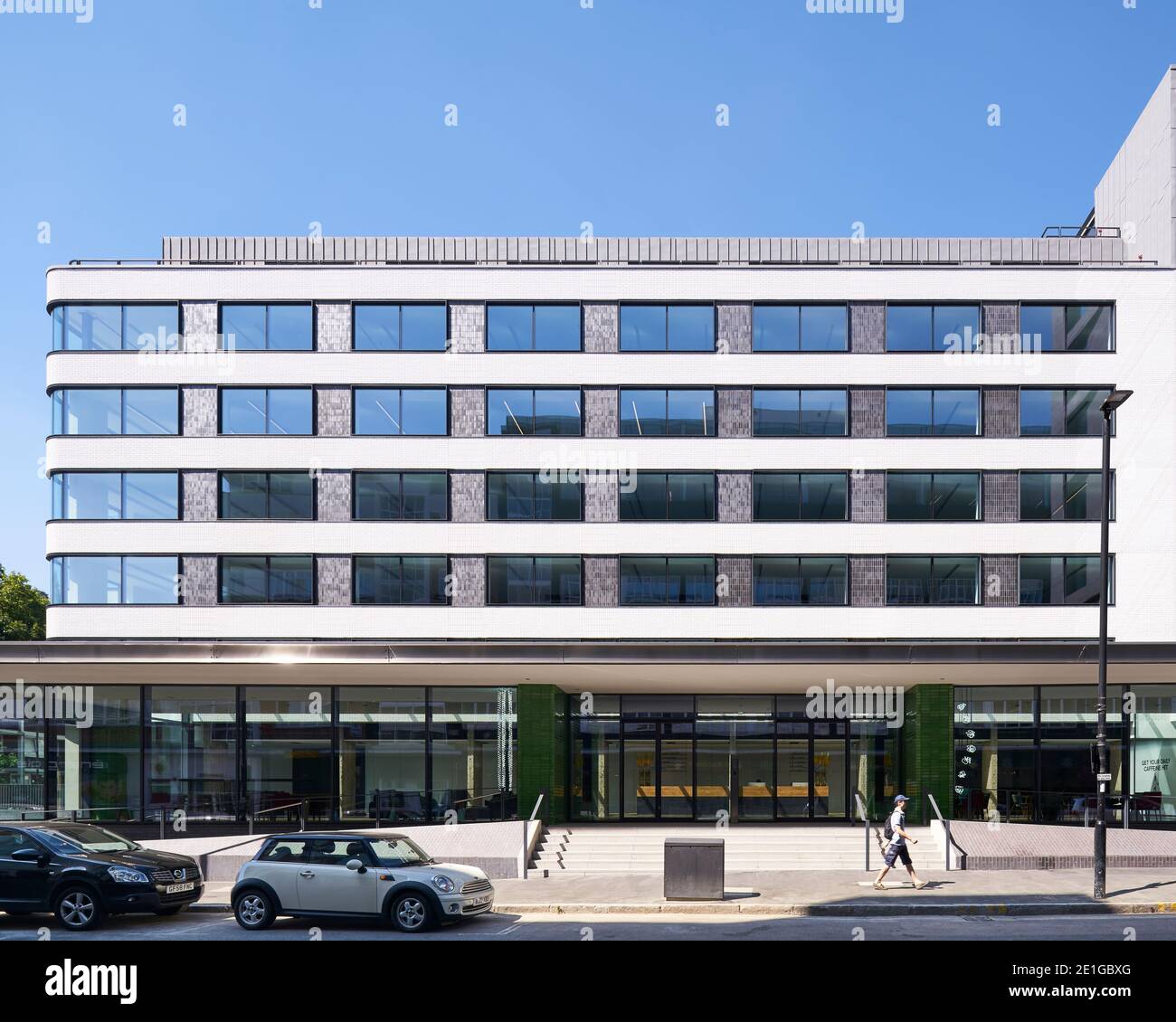 Exterior of 160 Old Street, a former Royal Mail building transformed ...