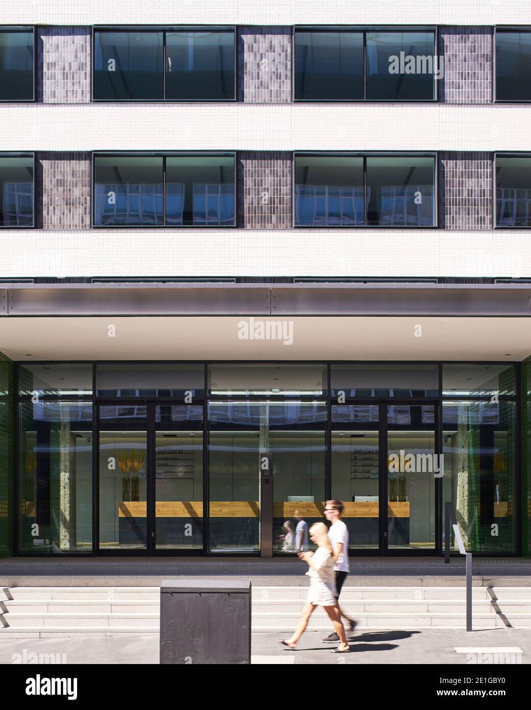 Exterior of 160 Old Street, a former Royal Mail building transformed ...