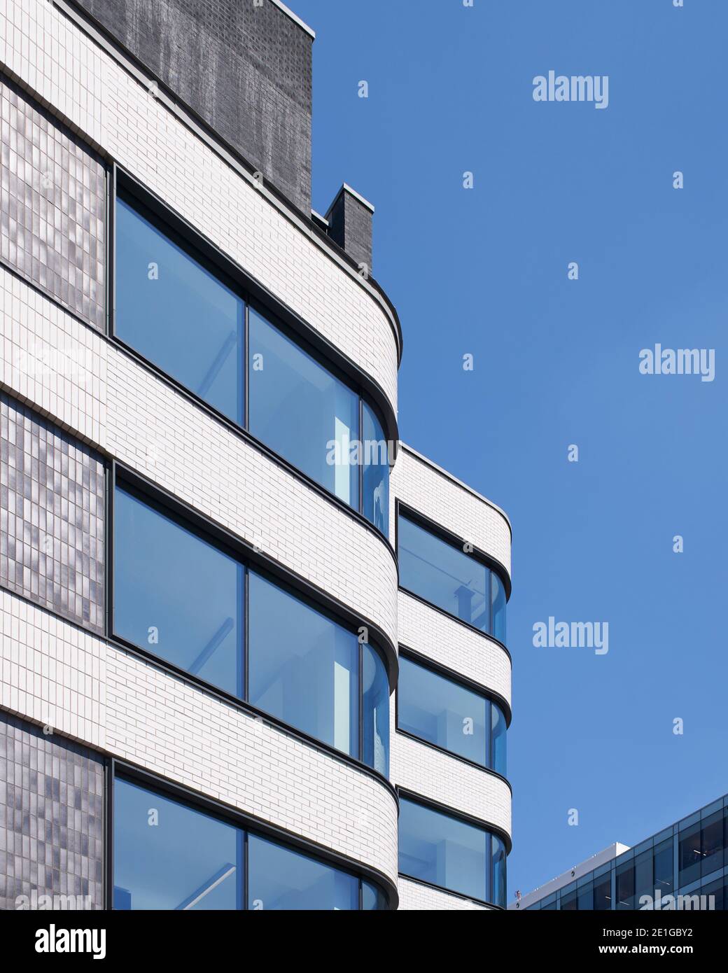 Exterior of 160 Old Street, a former Royal Mail building transformed ...