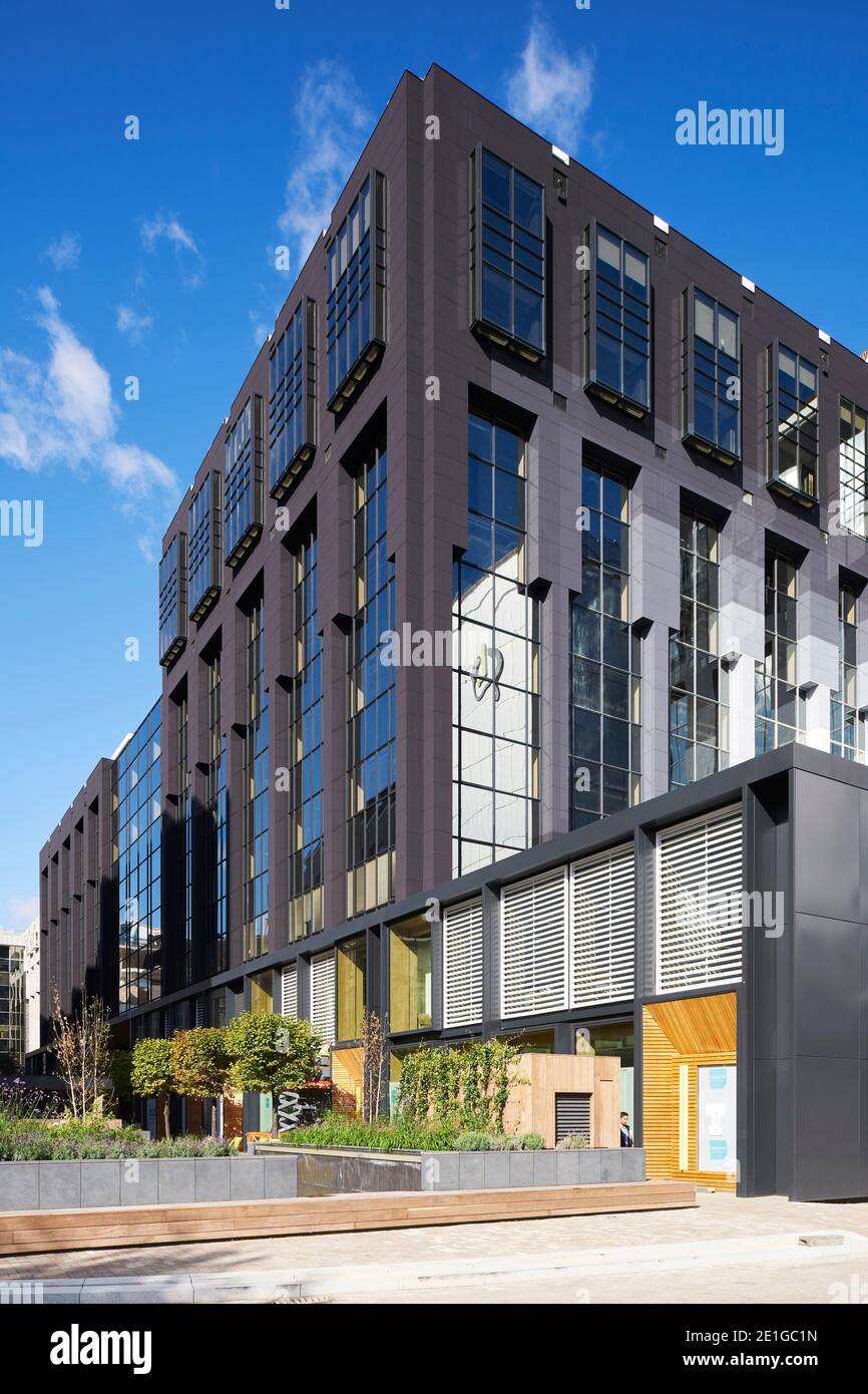 Exterior of The Import Building at Republic, East India Dock, London ...