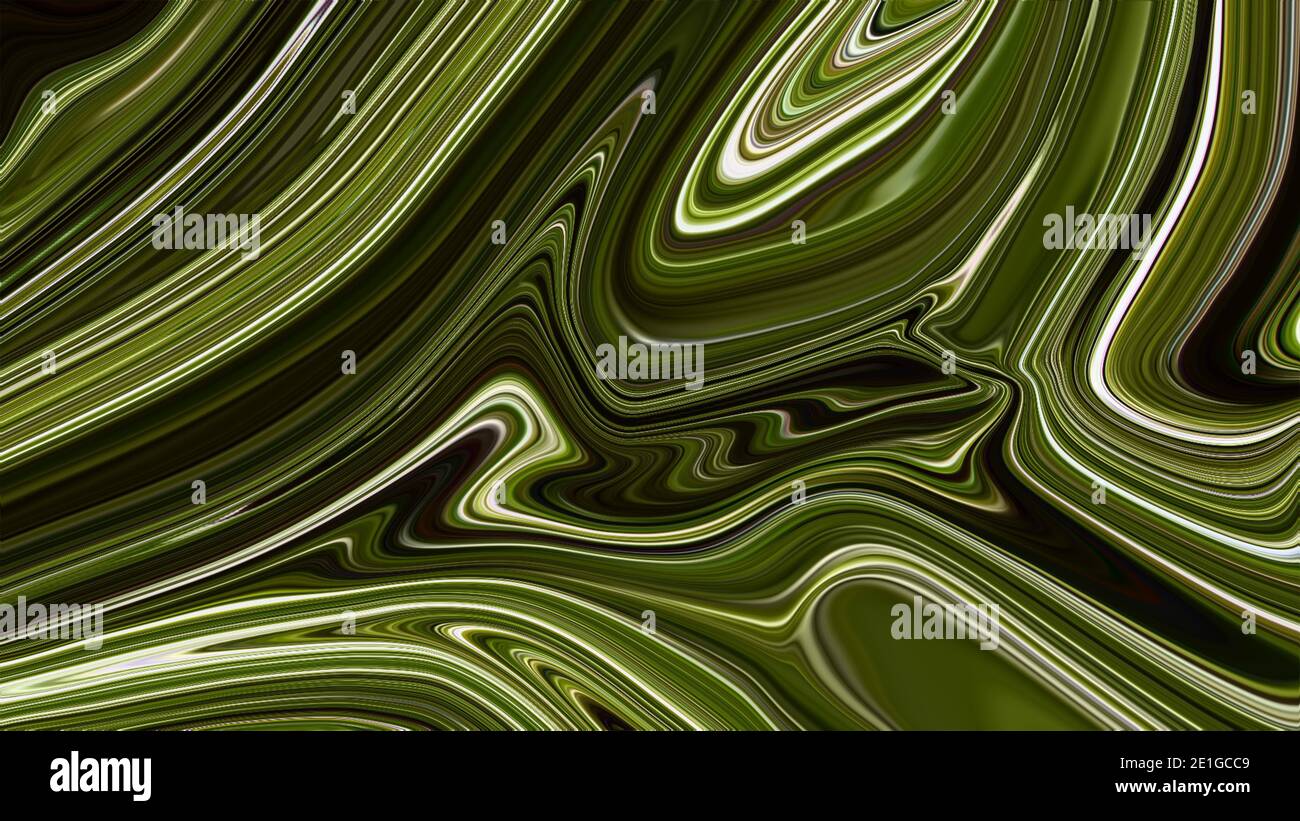 Liquified background green color hi-res stock photography and images ...