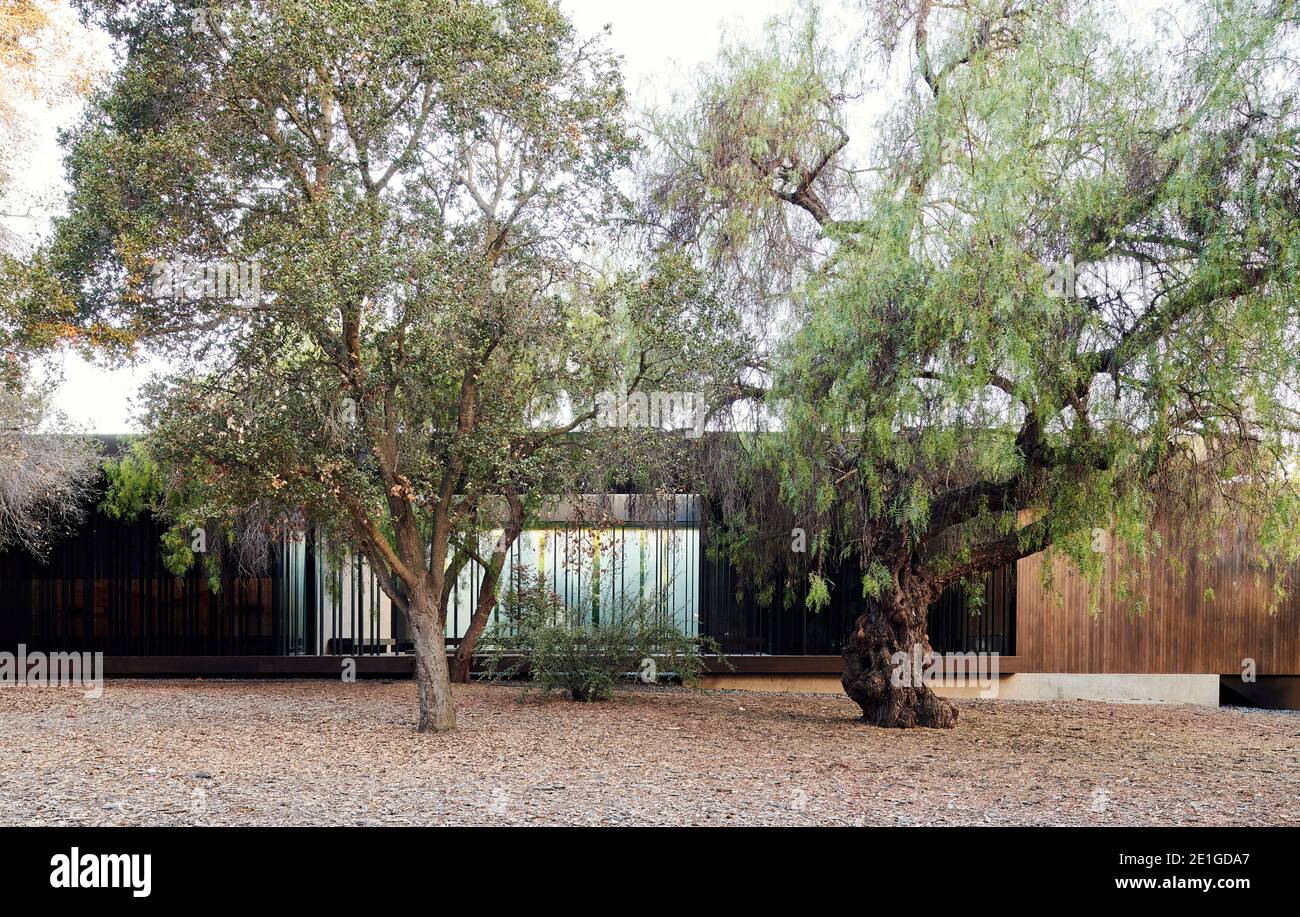 Exterior of Windhover Contemplative Center, a quiet retreat for ...