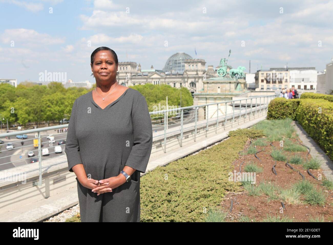 Los Angeles Opera Board Visits the U.S. Embassy in Berlin Stock Photo ...