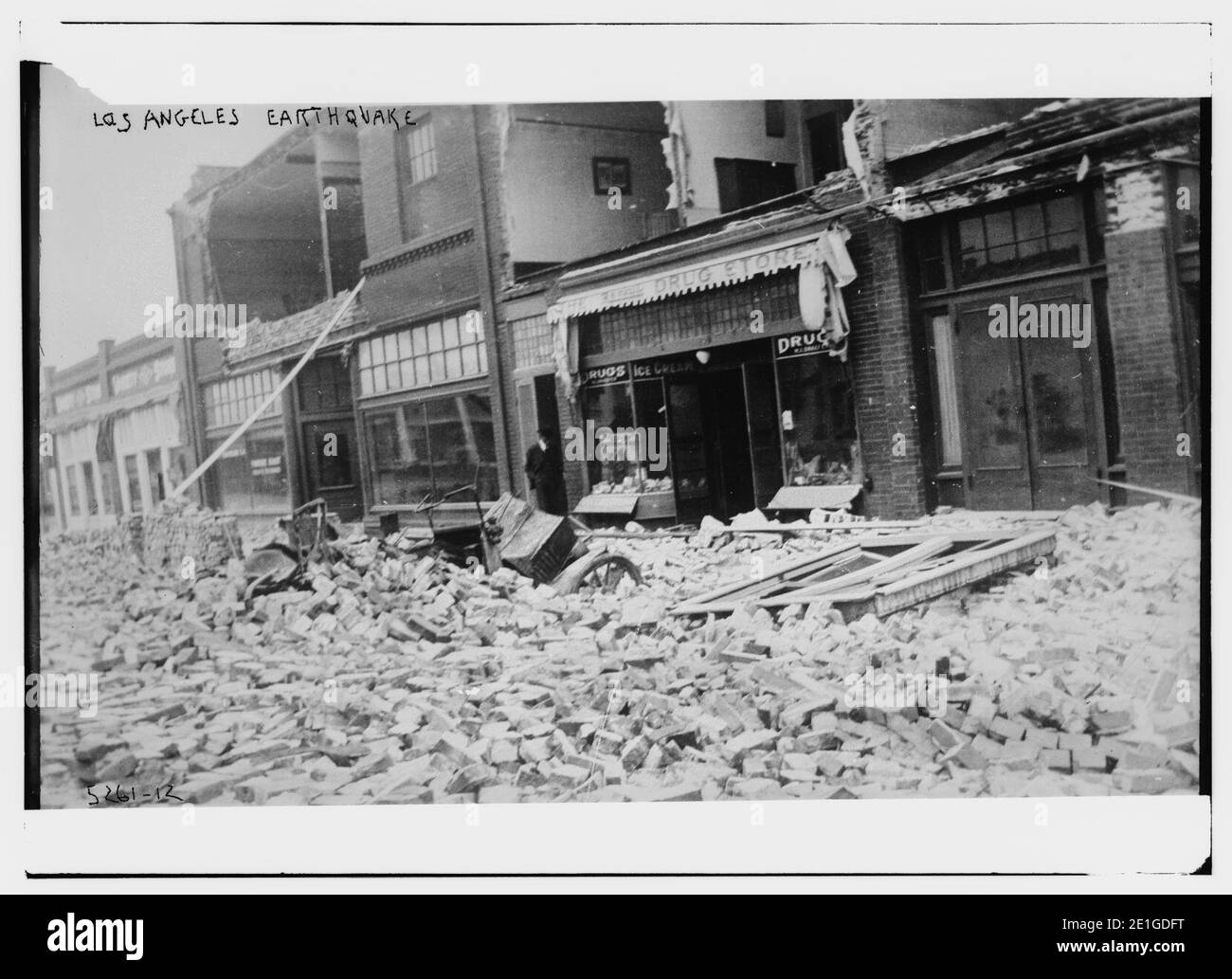 Los Angeles Earthquake Stock Photo - Alamy
