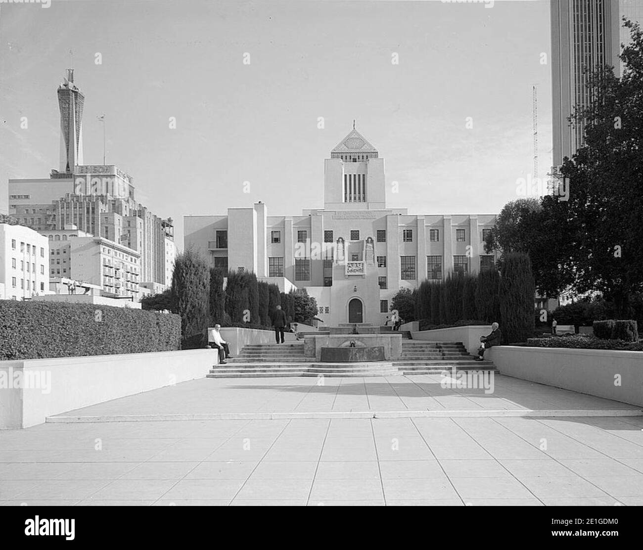 Los Angeles Public Library (Los Angeles, CA Stock Photo - Alamy
