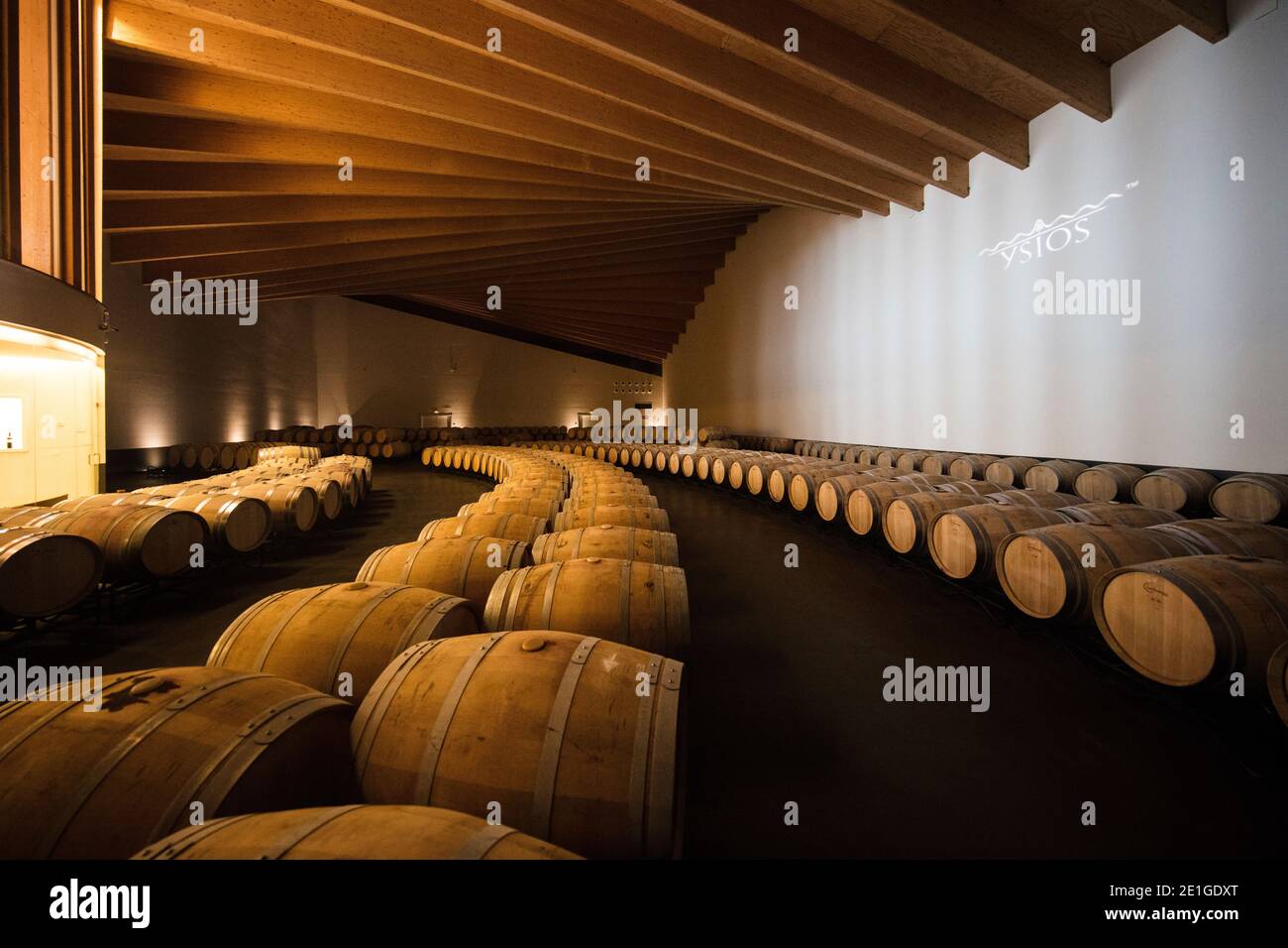The Bogedgas Ysios Winery, Laguardia is designed by Santiago Calatrava ...
