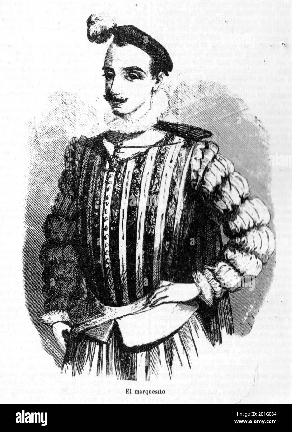 Los Monfies de las Alpujarras Illustration pag 145 Stock Photo - Alamy